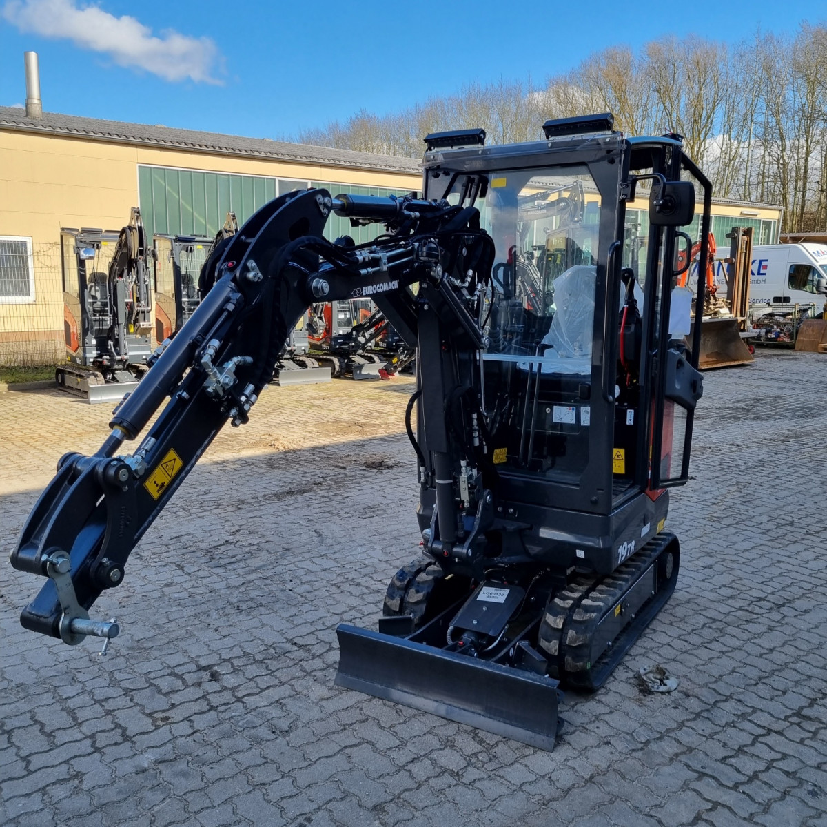Eurocomach Minibagger 19 TR "TOP Ausstattung" SR Tilt /HS01 MB214050 ...