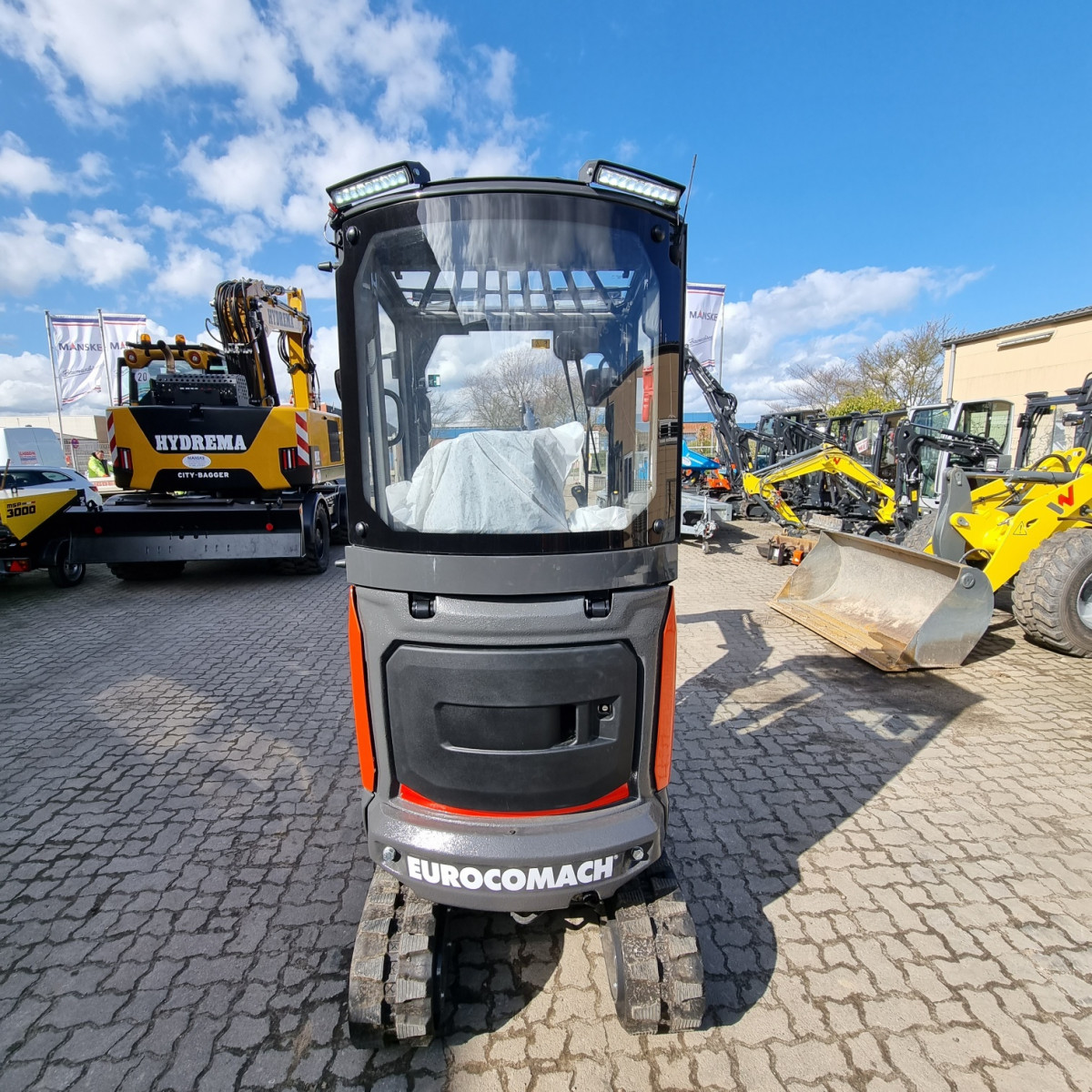 Eurocomach Minibagger ES 19 ZT SR Tilt/HS01 "TOP Ausstattung" MB214055 ...