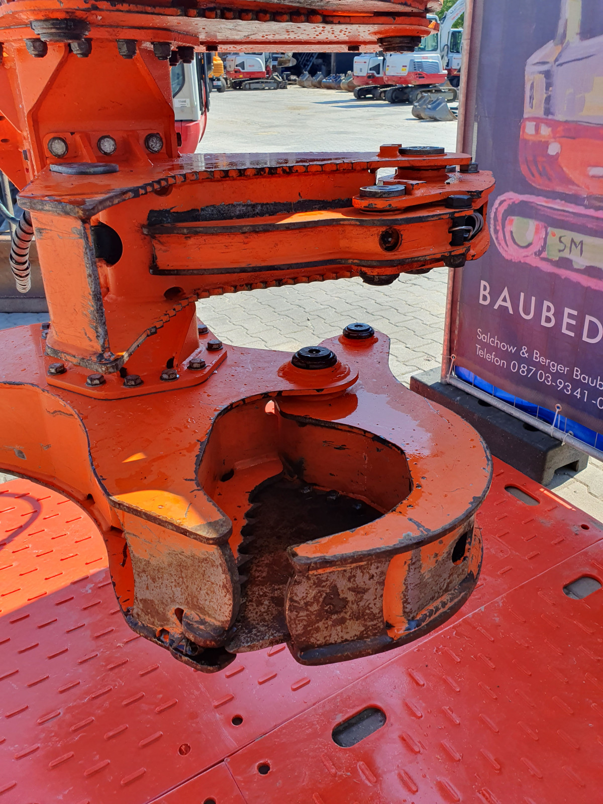 "VERKAUFT" Westtech Baumschere hydraulisch Woodcracker C 250 MS 08 ...