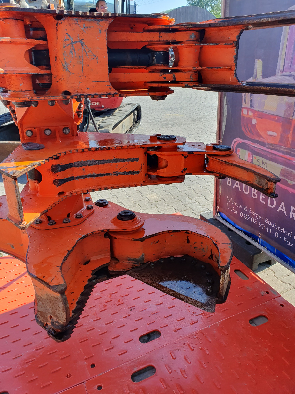 "VERKAUFT" Westtech Baumschere hydraulisch Woodcracker C 250 MS 08 ...