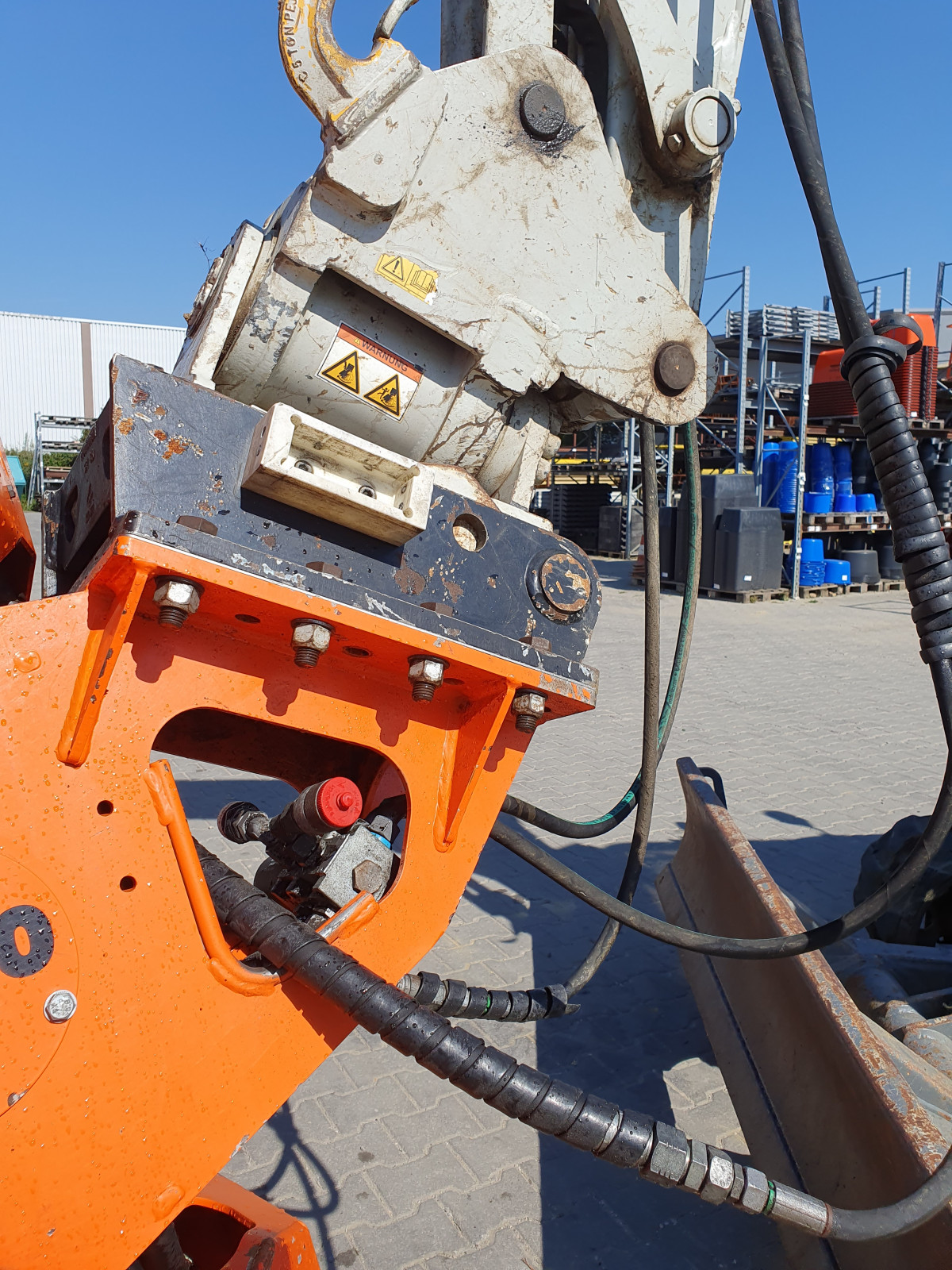 "VERKAUFT" Westtech Baumschere hydraulisch Woodcracker C 250 MS 08 ...