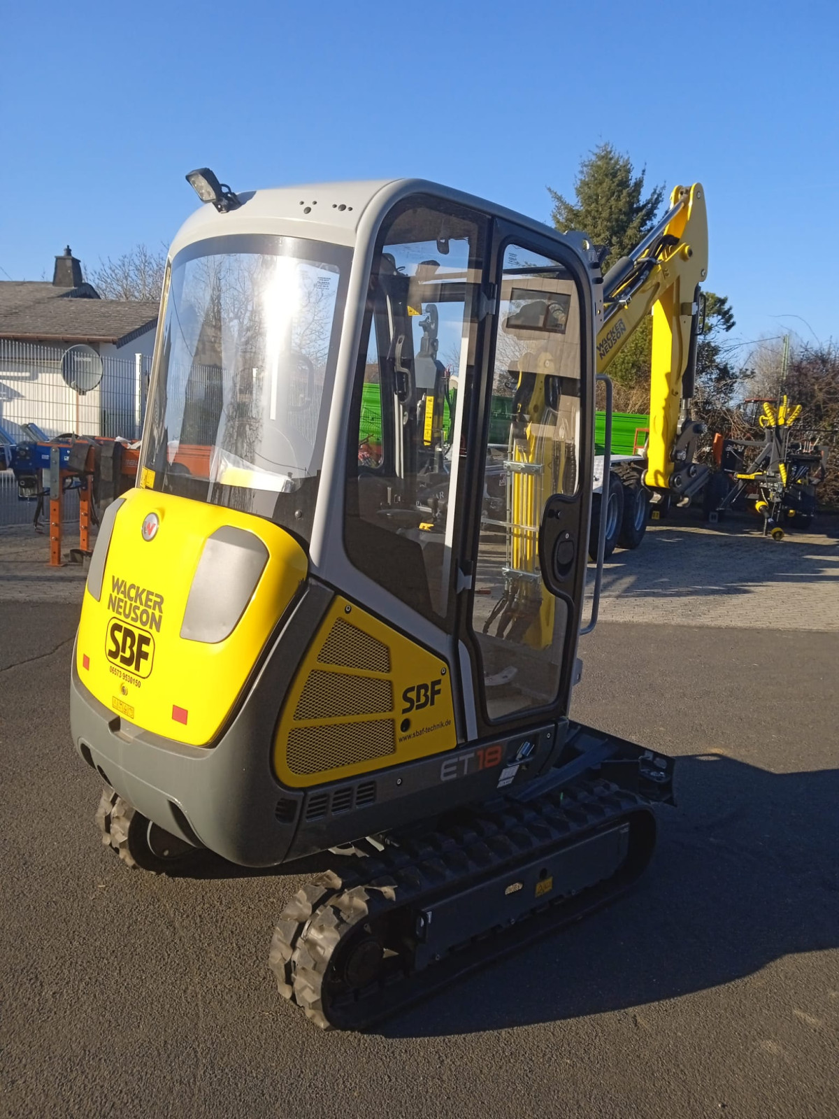 Wacker Neuson ET18 Minibagger Kettenbagger for sale